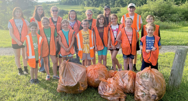 Picking Up Litter at 4-H Camp Pioneer | News, Sports, Jobs - The ...